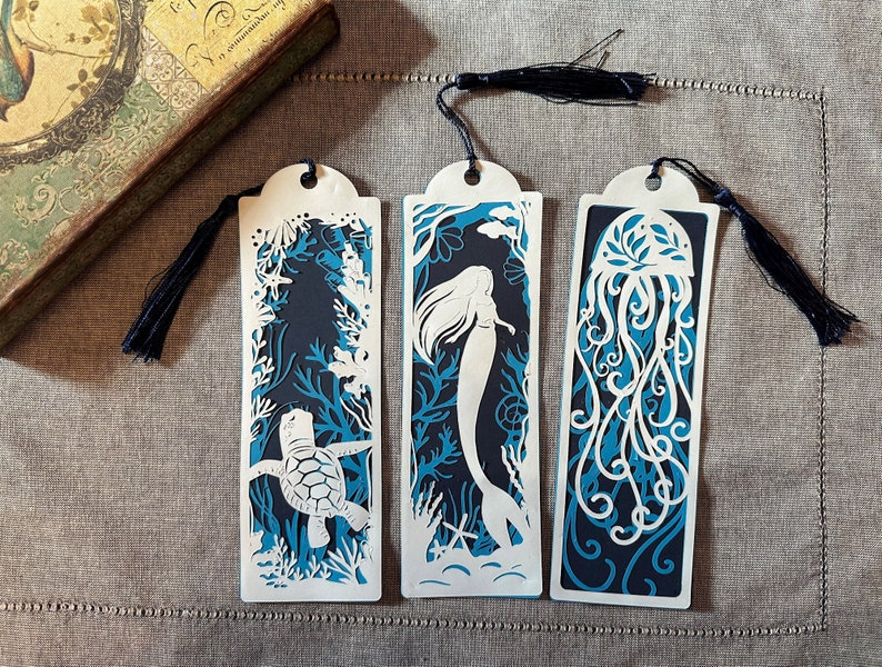 Under Sea Bookmarks - Etsy