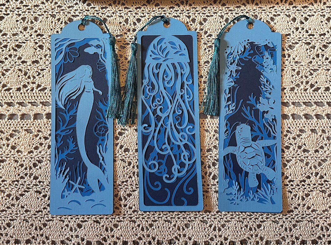 Under the Sea Bookmarks - Etsy