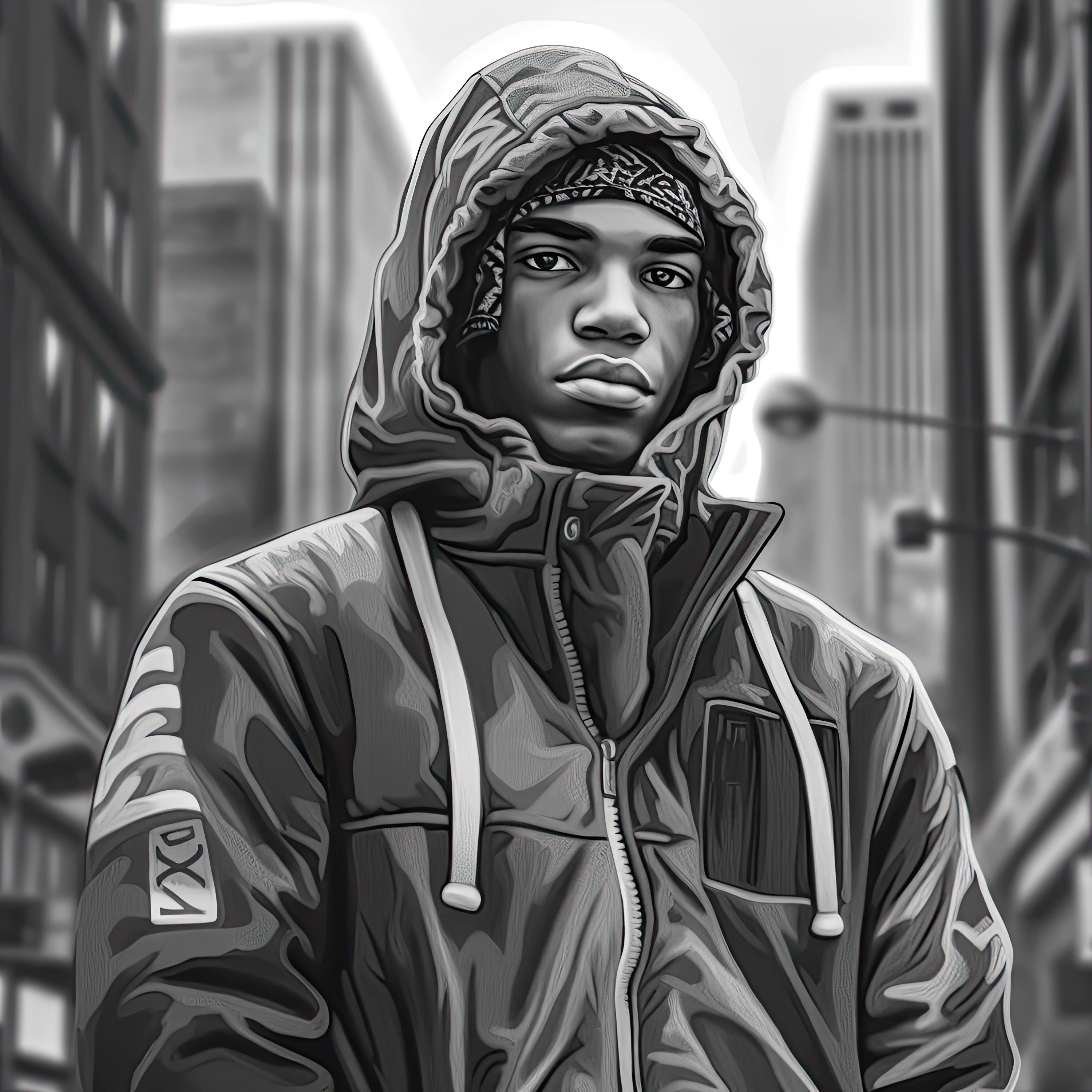 Coloring in Pages of Urban Wear, Adult Color Page, Coloring Paged, Cute ...