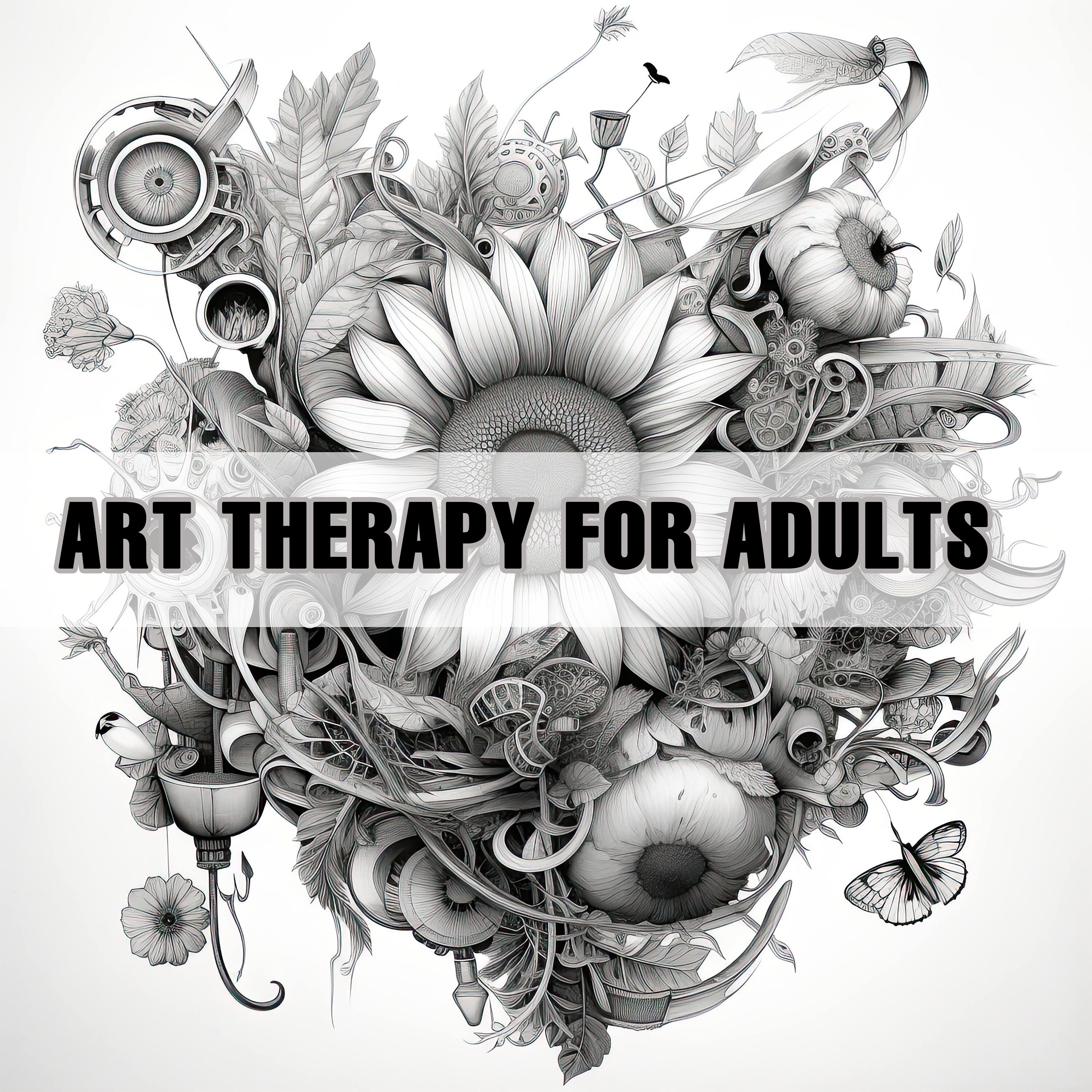 Colouring DIY Sheet: Folio Coloring Surface, Adults Crayon Book Bundle ...