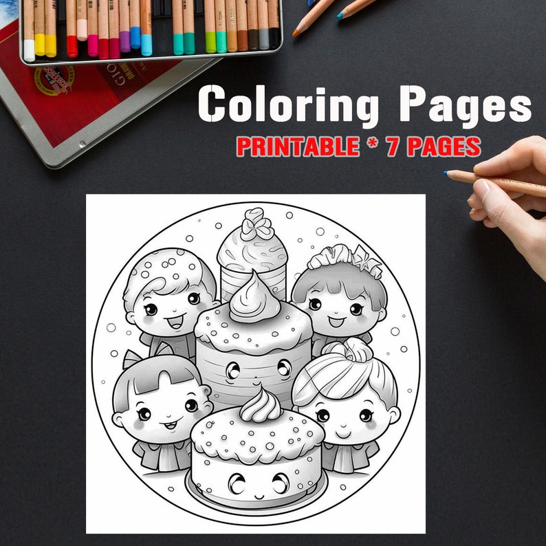 Colouring DIY Sheet: Folio Coloring Surface, Adults Crayon Book Bundle ...
