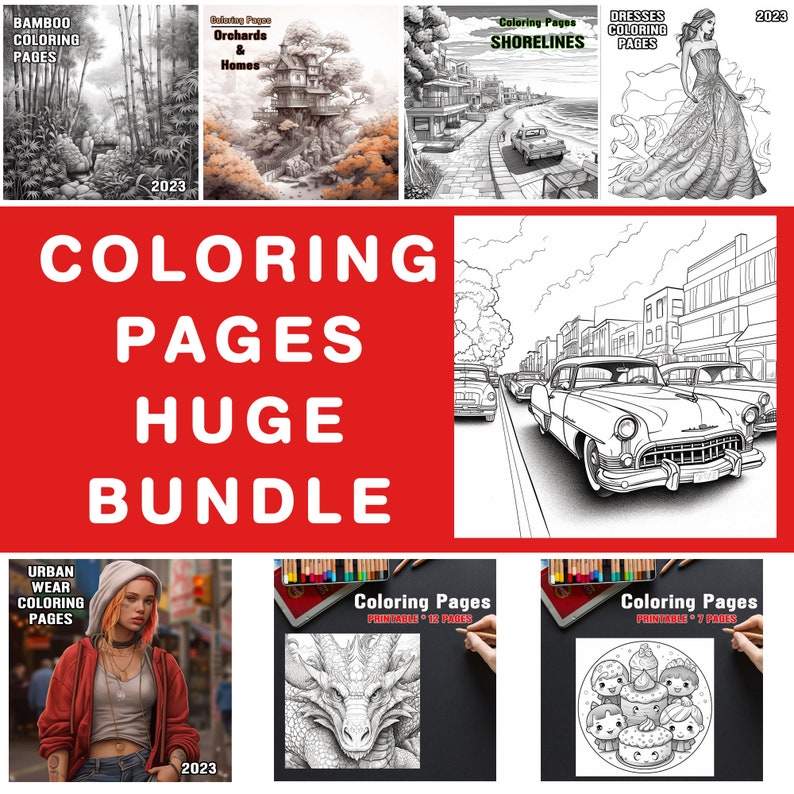 Colouring DIY Sheet: Folio Coloring Surface, Adults Crayon Book Bundle ...