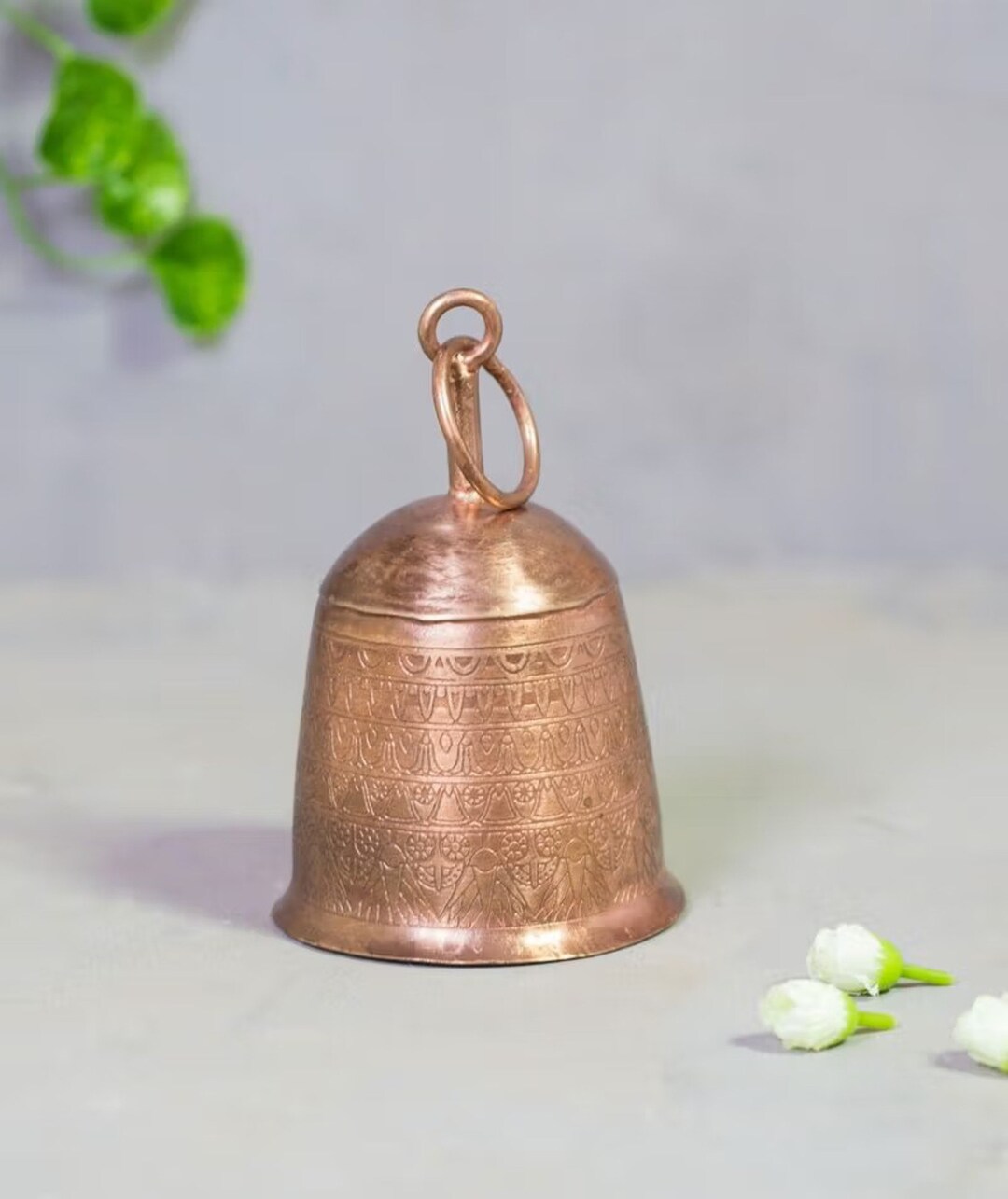 Isha's Handcrafted Hanging Iron Bell beautifully Handcrafted Iron Bell ...