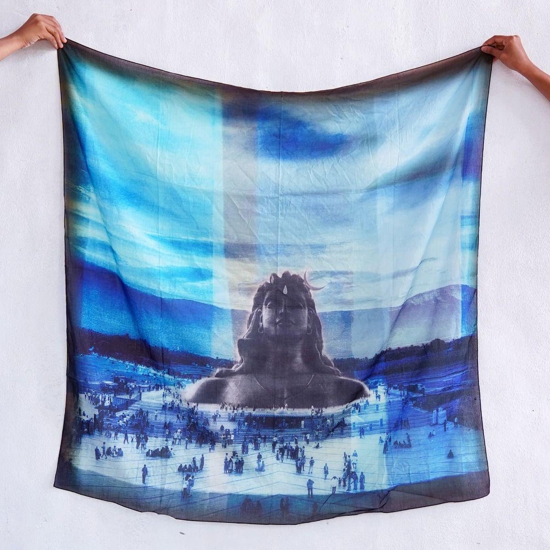 Isha's Lightweight and Luxuriously Soft Adiyogi Cotton Stole - Etsy