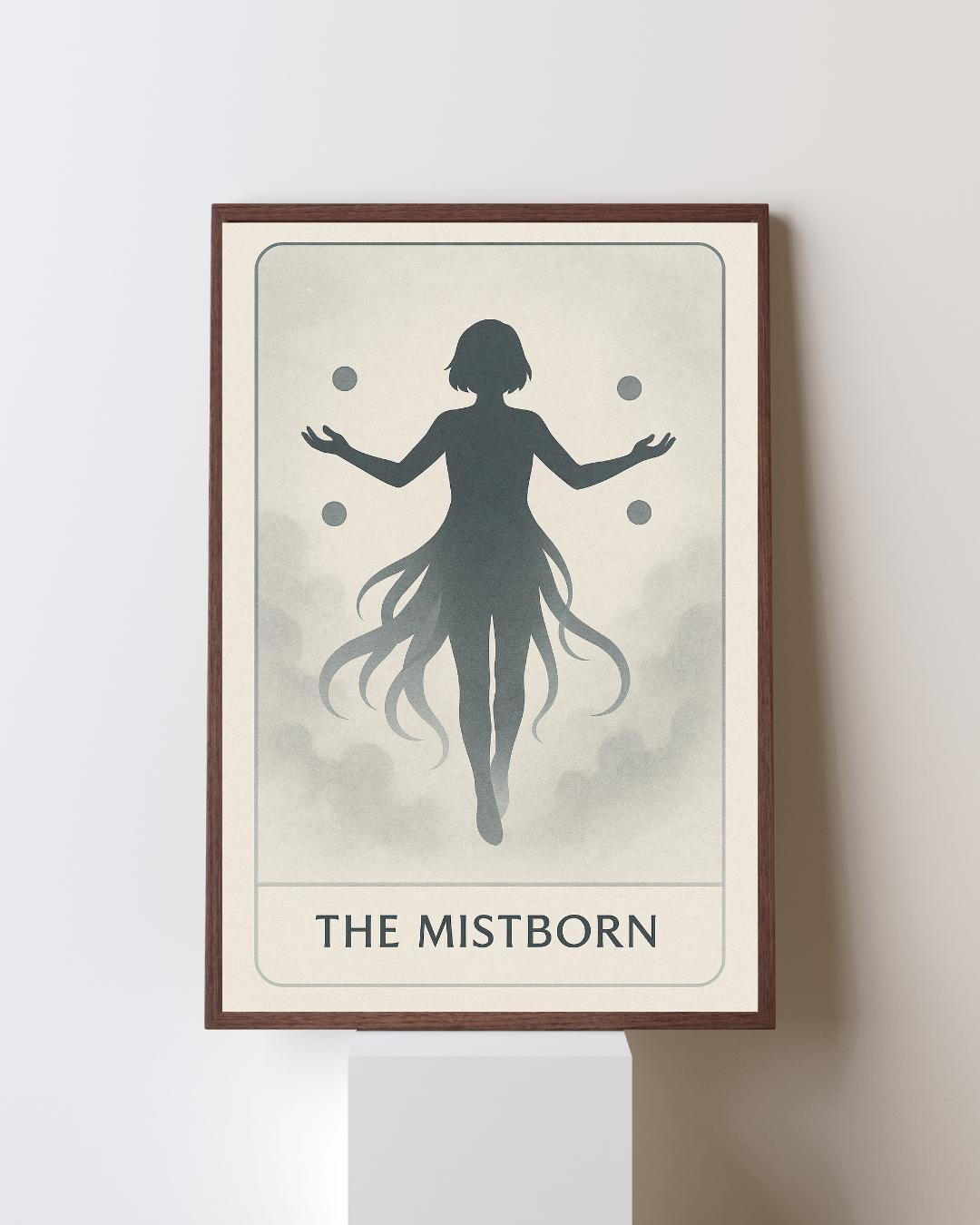 The Mistborn Minimalist Art Print - Fantasy Wall Art - Brandon ...