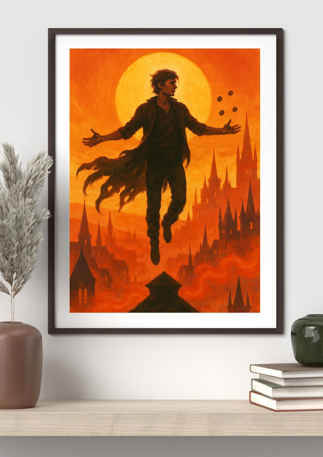 Kelsier Ascendant Mistborn Art Print - the Survivor Poster - Brandon ...