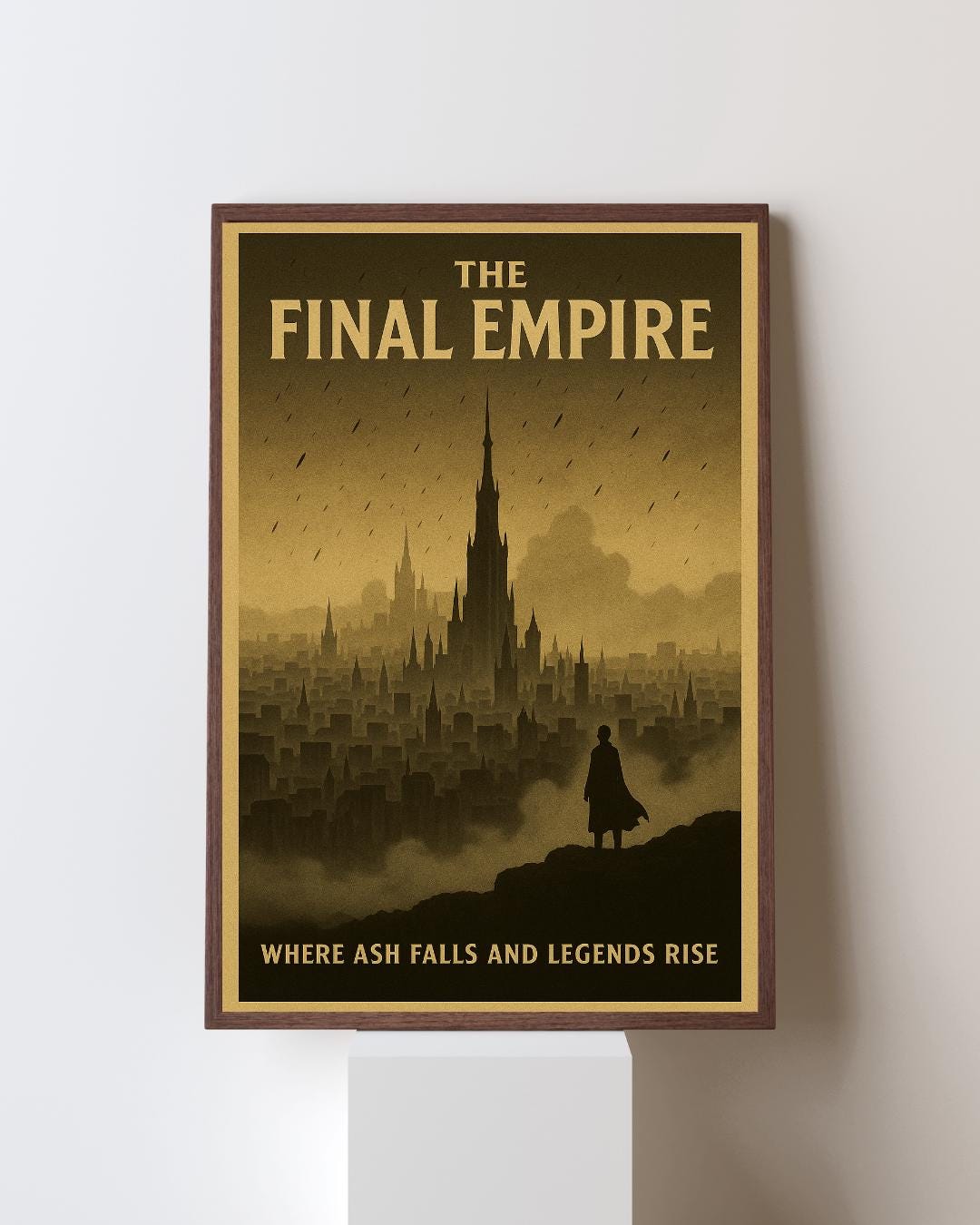 The Final Empire Poster - Mistborn Luthadel City Print - Fantasy Book ...