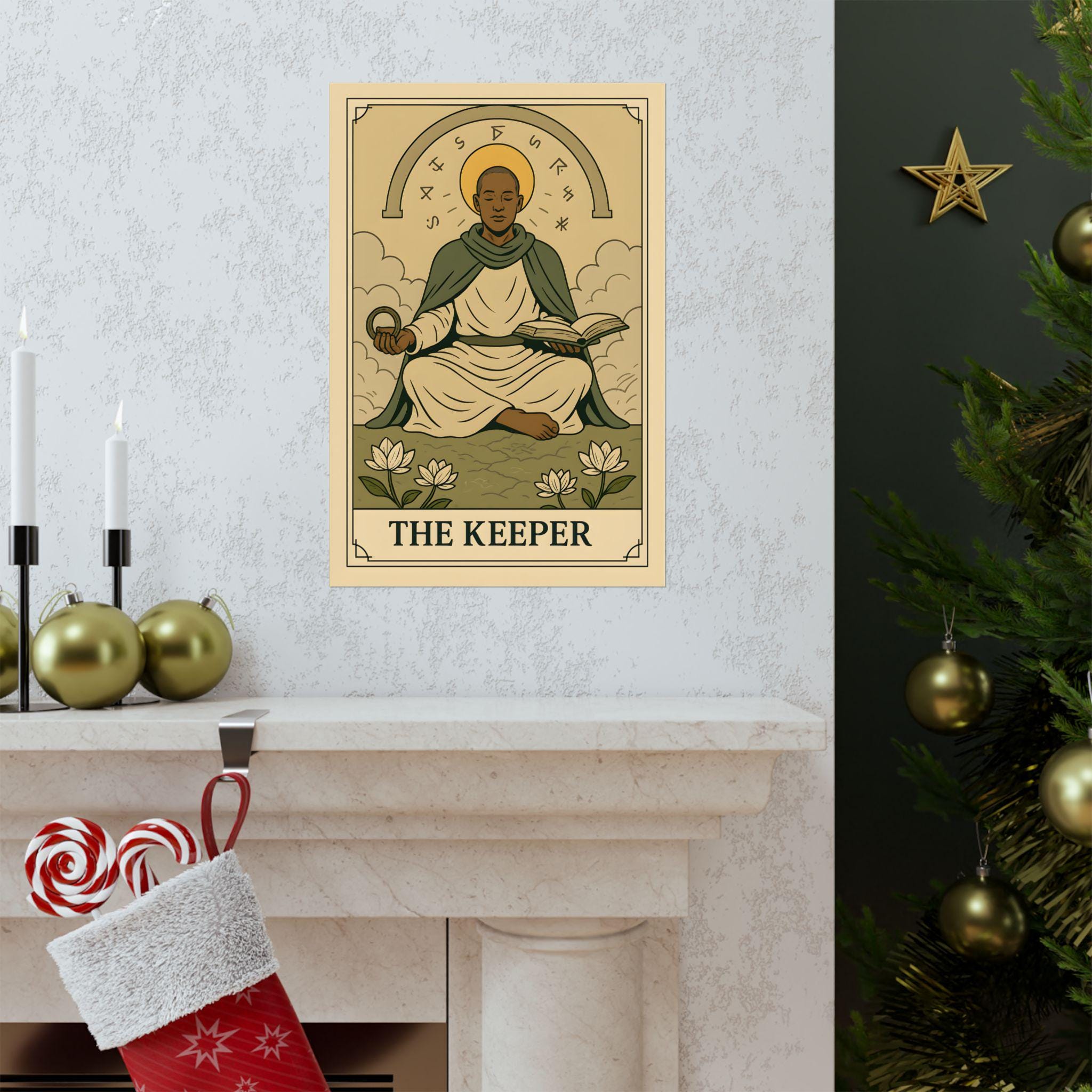 The Keeper Art Print - Sazed Mistborn Poster - Fantasy Book Wall Art ...
