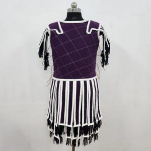 Handmade Medieval Roman Subarmalis Purple Color for Thick Padded Cotton ...