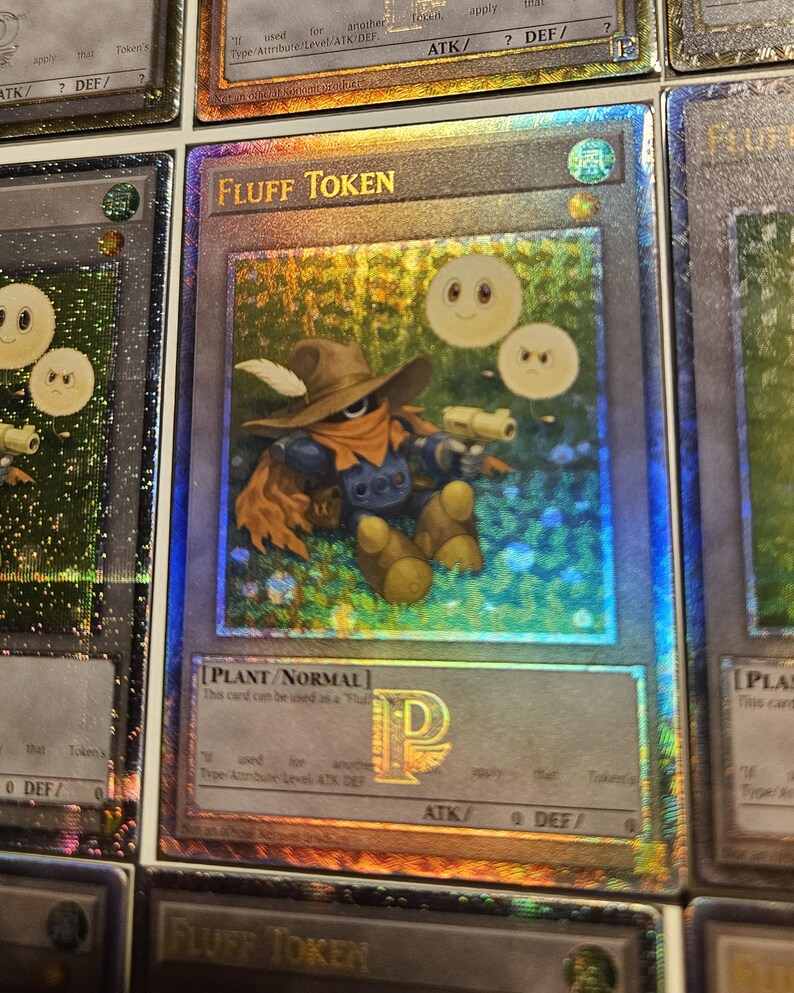 Fluff Tokens - Edison Format - Custom Made Token - Not Official ...