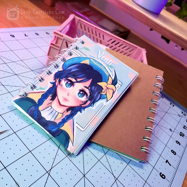 Genshin Notebook - Etsy