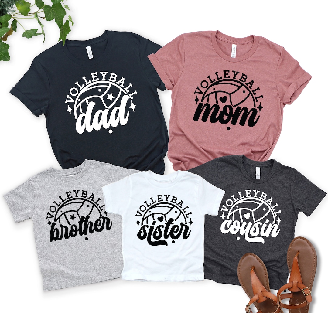 Volleyball Family Shirts, Biggest Fan Shirts, Volleyball Girl Matching ...