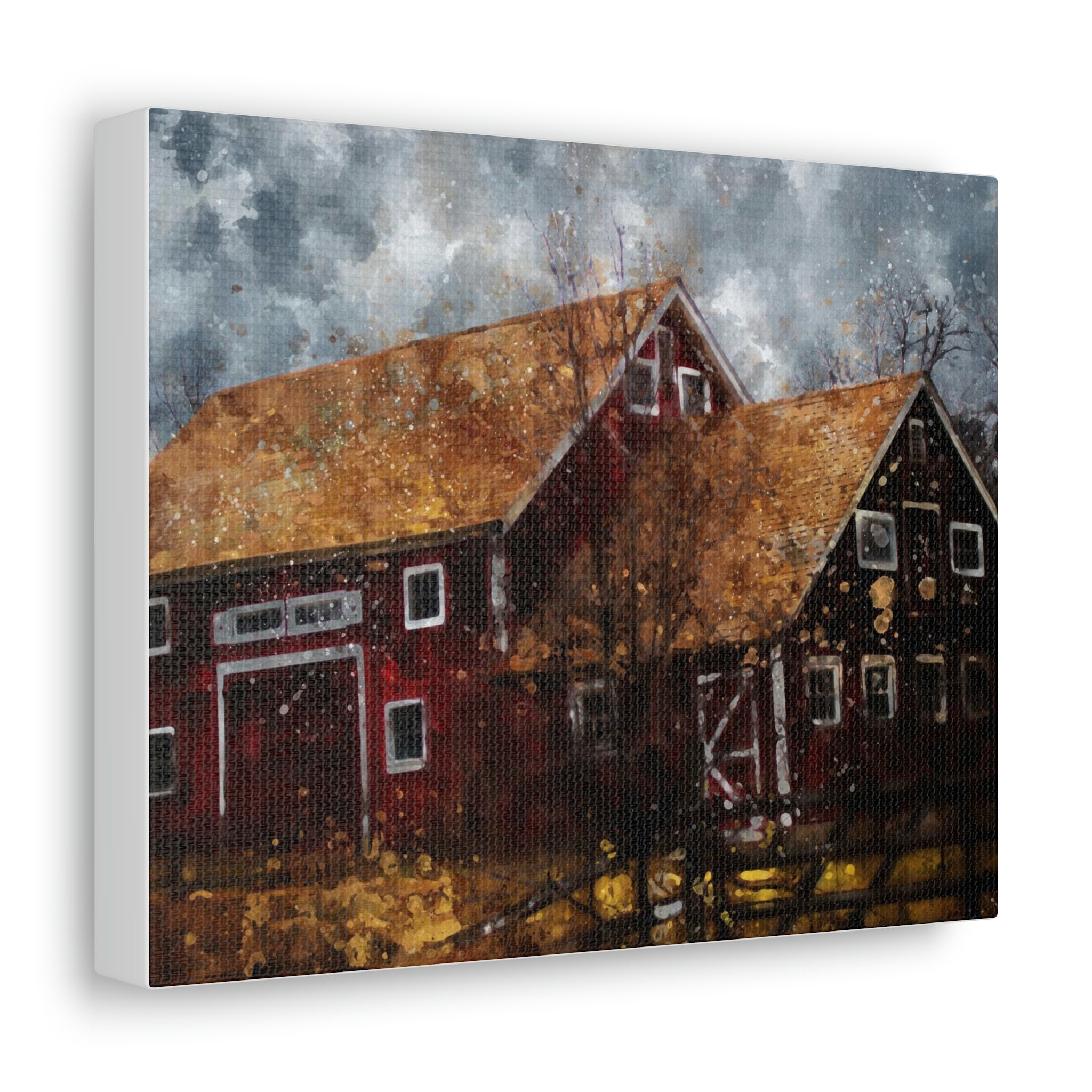 Rustic Barn Canvas - Etsy