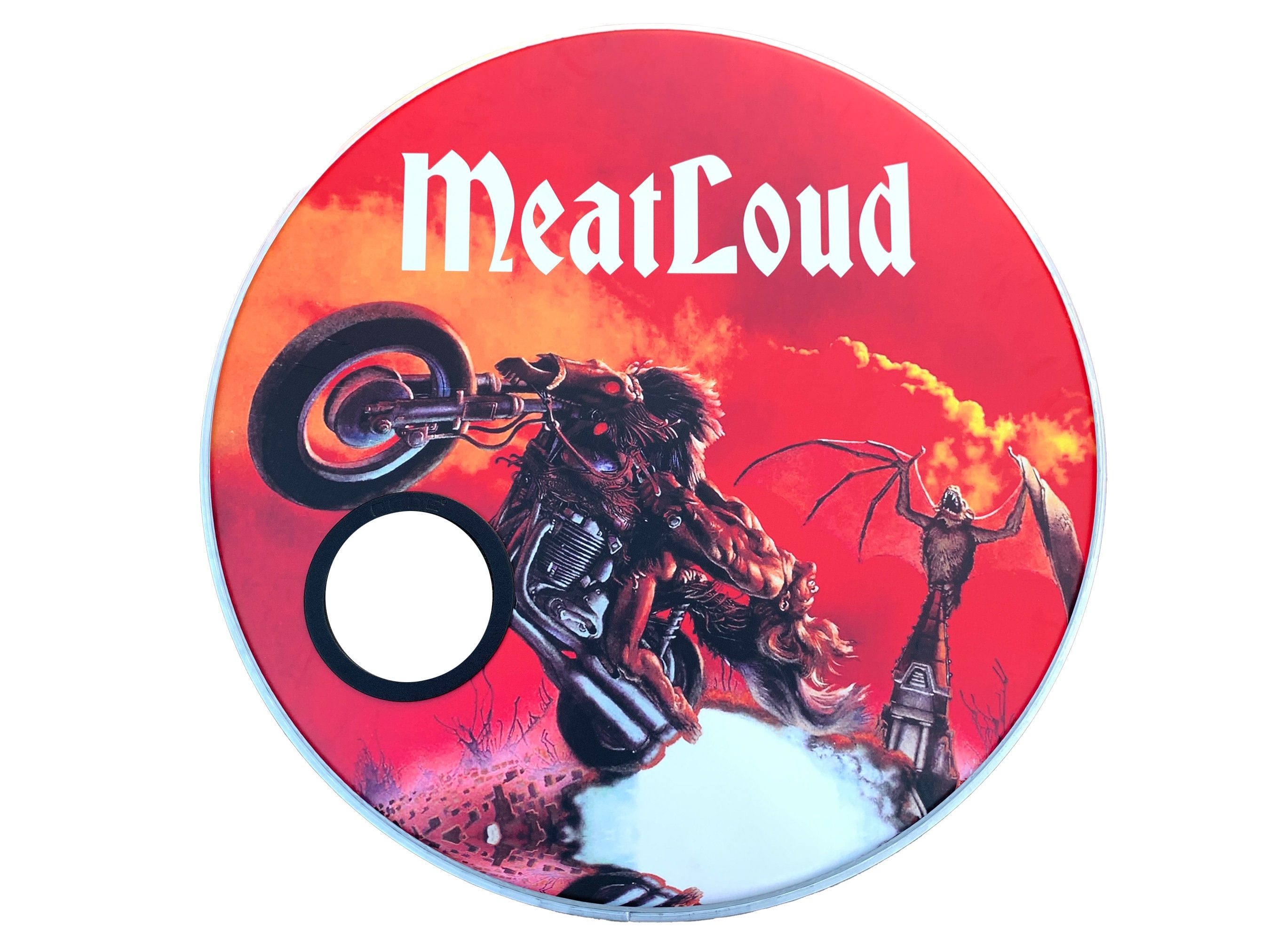 Custom Band Name Decal, Custom Printed Bass Drum Decal, Bass Drum ...