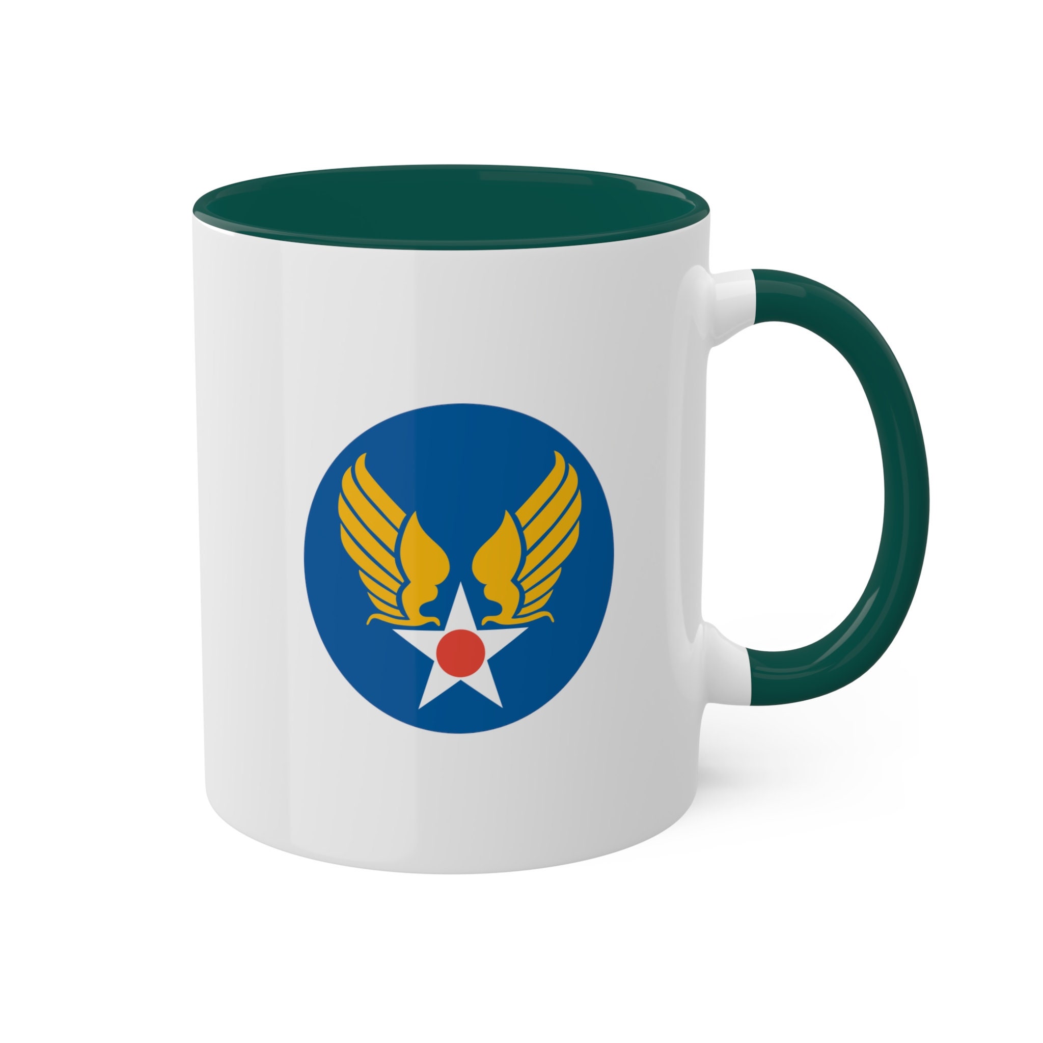 US Army Air Force Symbol USAAF hap Arnold Symbol10oz. Mug, WWII Army ...