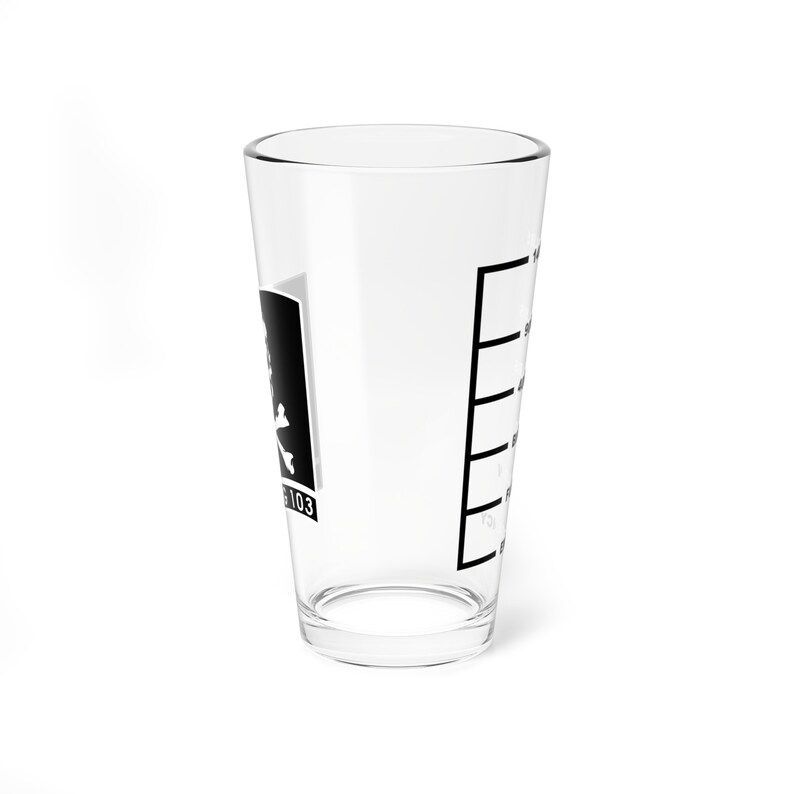 VFA-103 "jolly Rogers" Fuel Low Pint Glass, Navy Strike Fighter ...