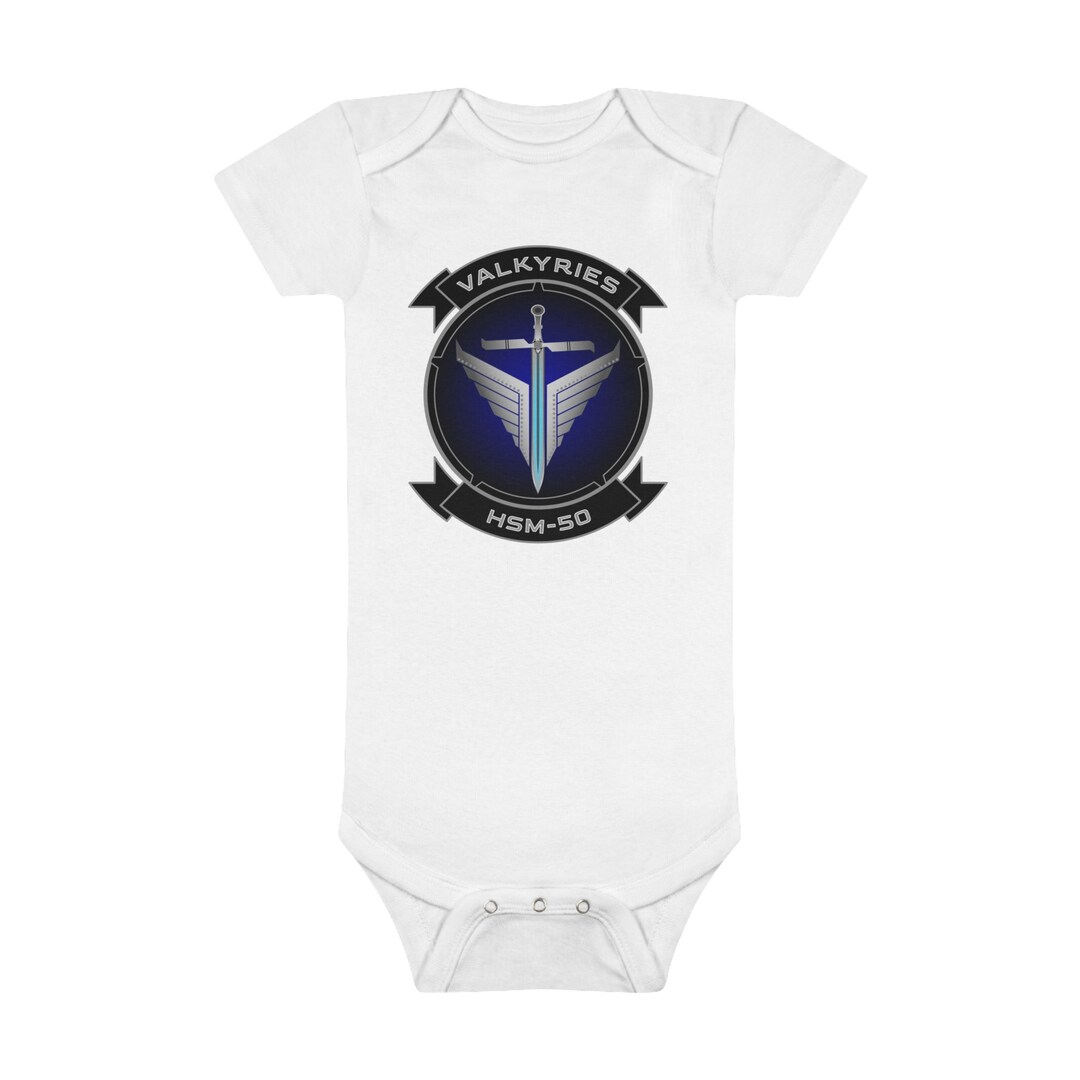 HSM-50 "valkyries: Onesie® Organic Baby Bodysuit Navy Helicopter ...