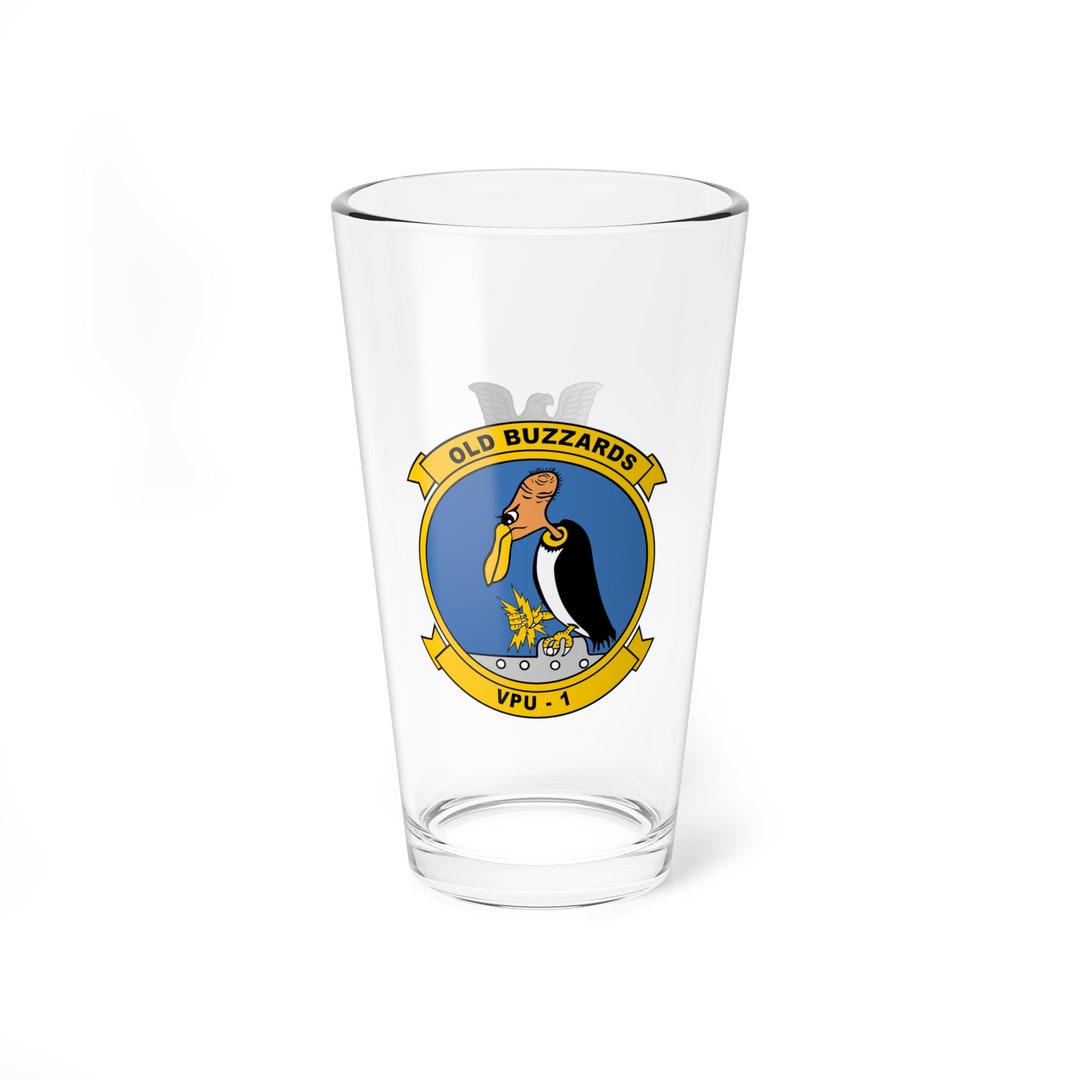 VPU-1 "old Buzzards" IS2 Pint Glass, Navy Special Projects Patrol ...
