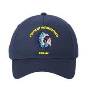 HSL-42 Command Ball Cap - Helicopter Anti-submarine Squadron Light Four ...