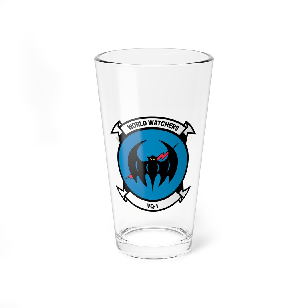 VQ-1 "world Watchers" Aircrewman Pint Glass Fleet Air Reconnaissance ...