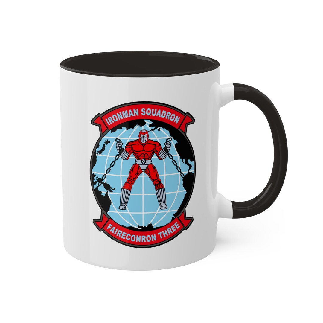 VQ-3 "ironmen" Aircrew Wings 10oz. Mug, Navy Fleet Air Reconnaissance ...