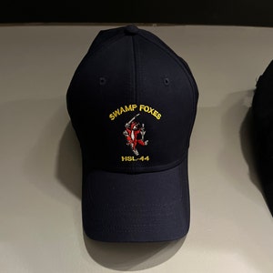 HSL-44 Command Ball Cap - Helicopter Anti-submarine Squadron Light Four ...
