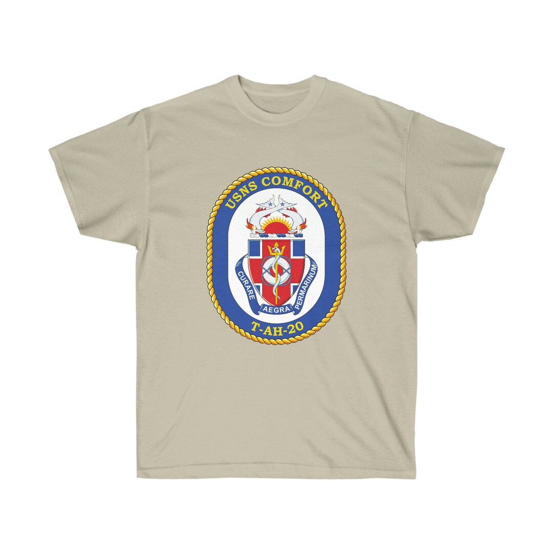 USNS COMFORT TAH20 T-shirt, Navy, Veteran, Marines, Msc, Military ...
