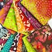 Batik Fabric Scraps for Quilters, Build Your Fabric Stash, One Pound ...
