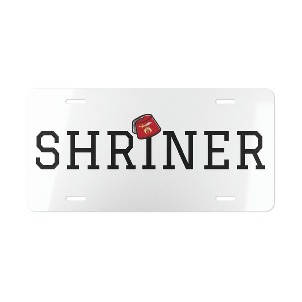 Shriner License Plate - Etsy