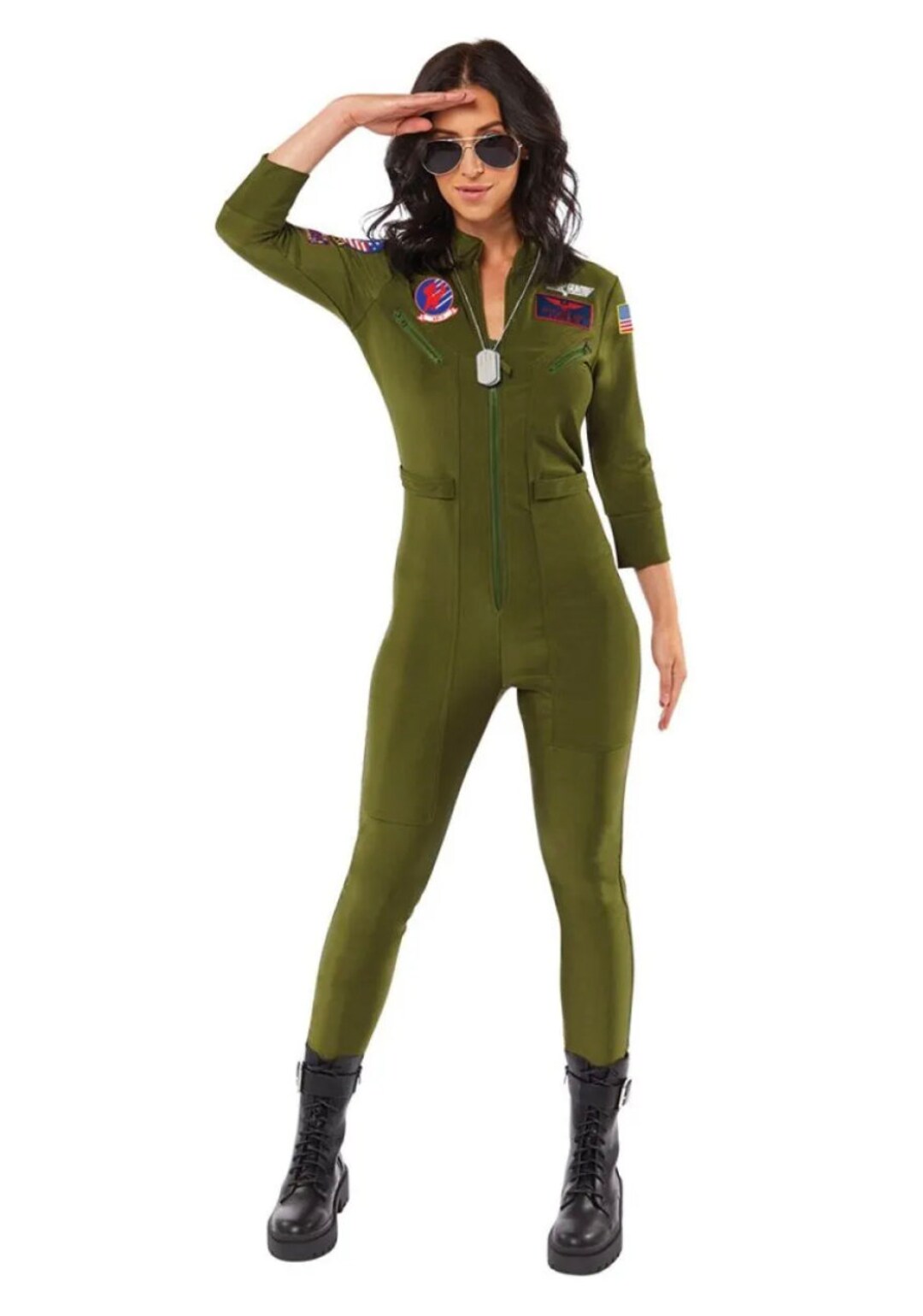 Topgun Fancy Dress Costume, Costume, Ladies Fancy Dress, Women's ...