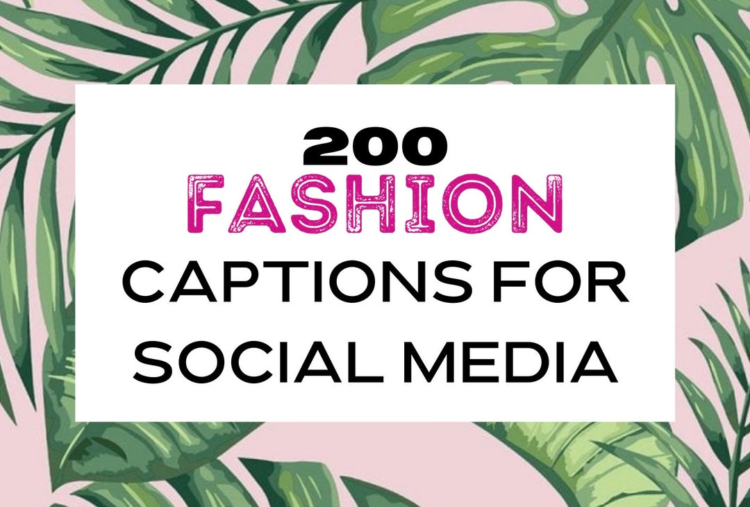 200 Captions for Social Media Instagram | Instagram Captions ...