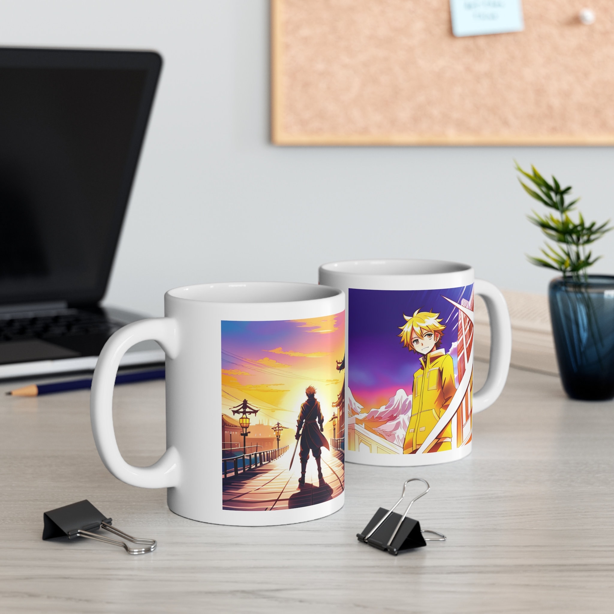 Zenitsu Agatsuma Mug, Demon Slayer Gift for Anime Lover, Zenitsu ...