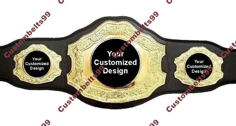 Gold Customized Design Boxing Championship Replica Belt Adult - Etsy ...
