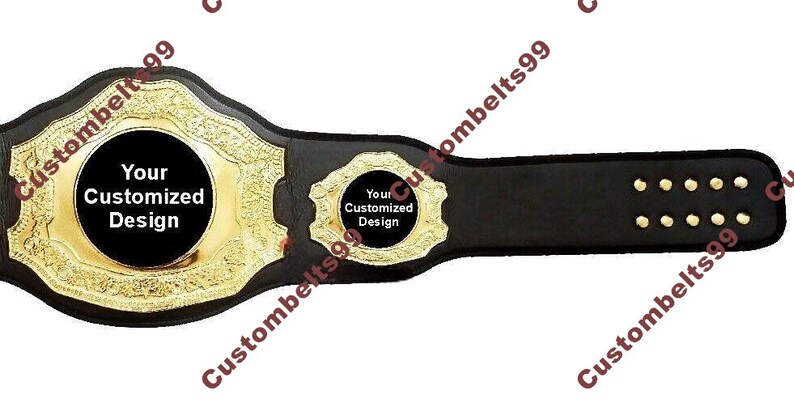 Gold Customized Design Boxing Championship Replica Belt Adult - Etsy ...