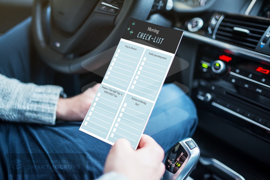 Moving Planner Printable, Digital Moving Out Packing Checklist ...