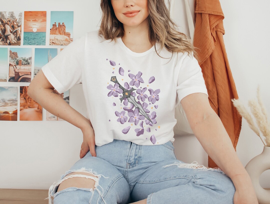 Violence Dagger Fourth Wing Rebecca Yarros OFFICIALLY LICENSED Tshirt ...