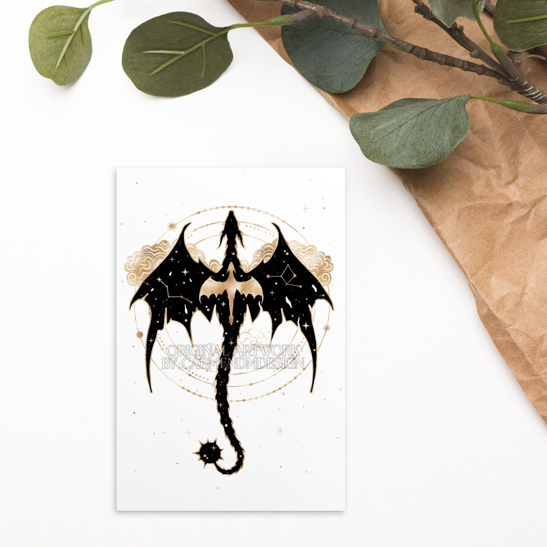 Celestial Tairn and Andarna Fourth Wing Rebecca Yarros OFFICIALLY ...