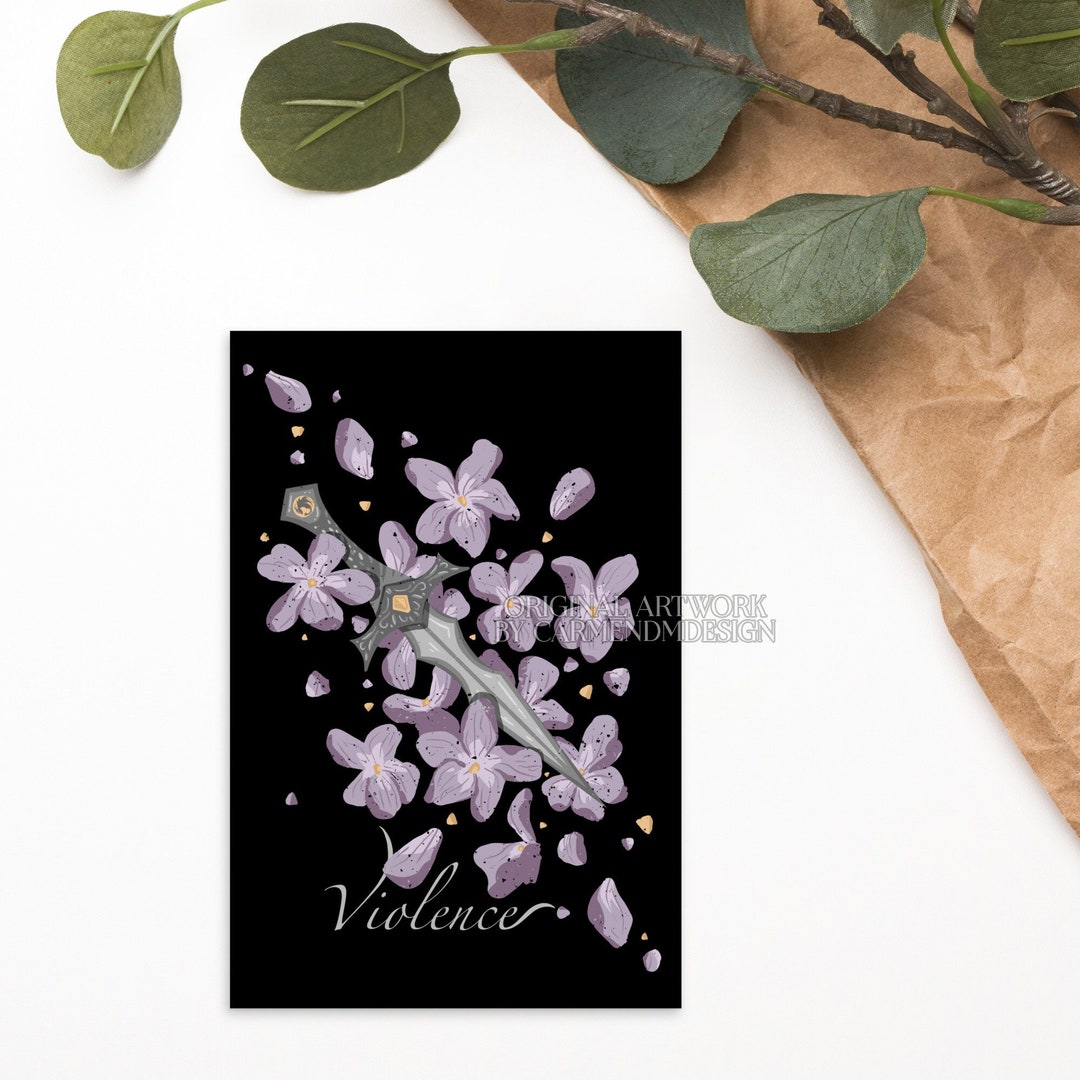 Violence Dagger Fourth Wing Rebecca Yarros OFFICIALLY LICENSED Mini ...