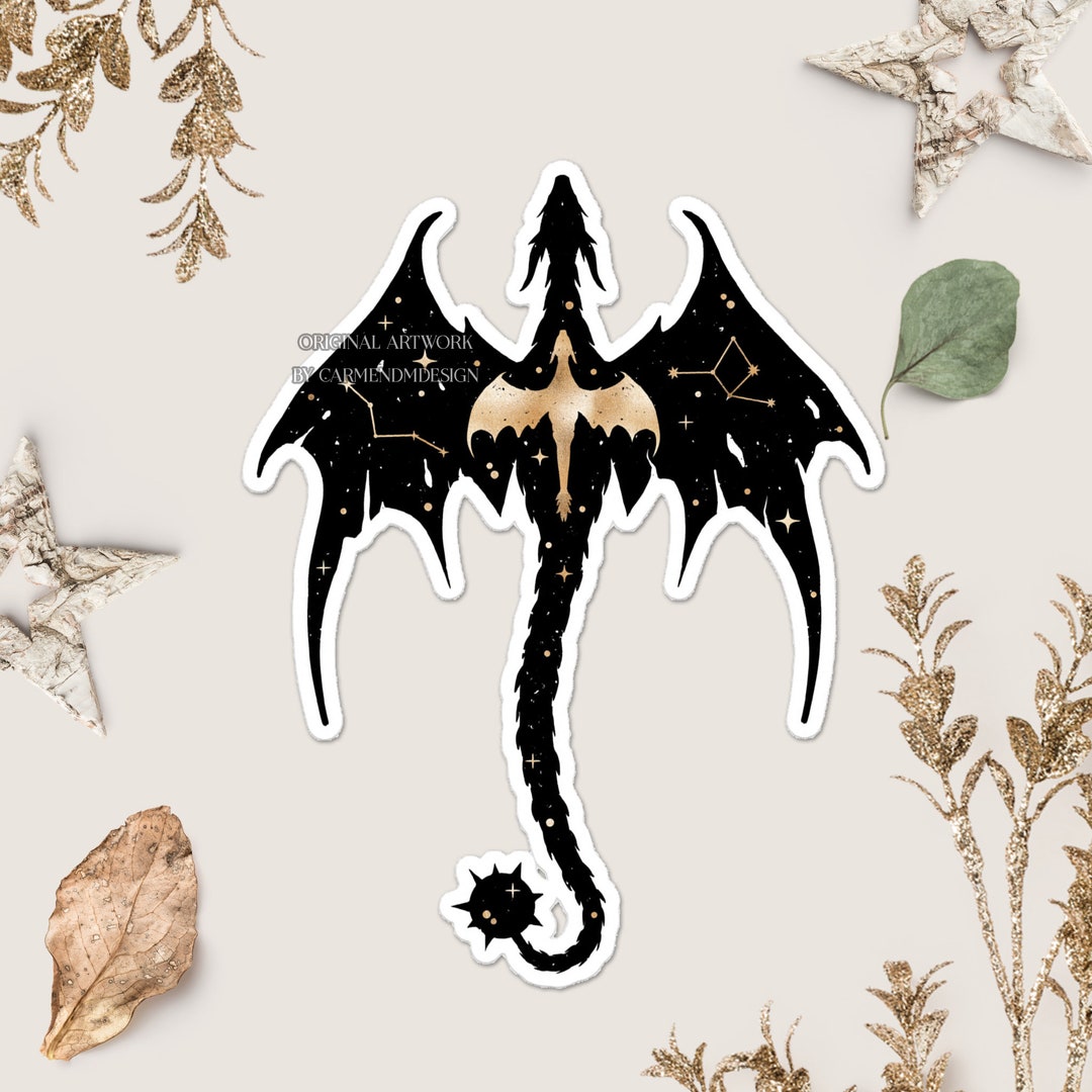 Celestial Tairn and Andarna - Fourth Wing - Rebecca Yarros - OFFICIALLY ...