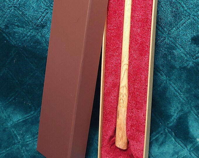 Handcrafted Ash Wizarding Wand 14 1/2" Phoenix Tail Feather Core ...