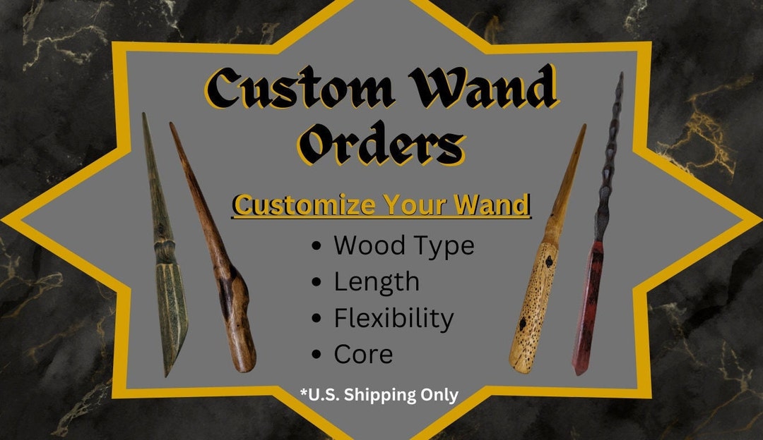 Custom Order Wizarding Wands - Etsy
