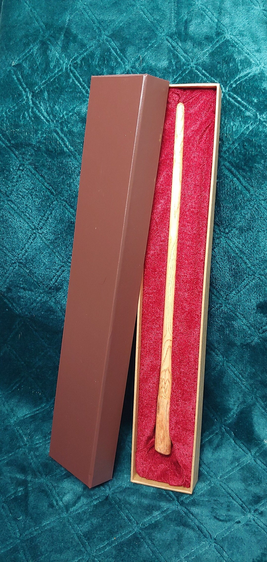 Handcrafted Ash Wizarding Wand 14 1/2 Phoenix Tail Feather Core ...