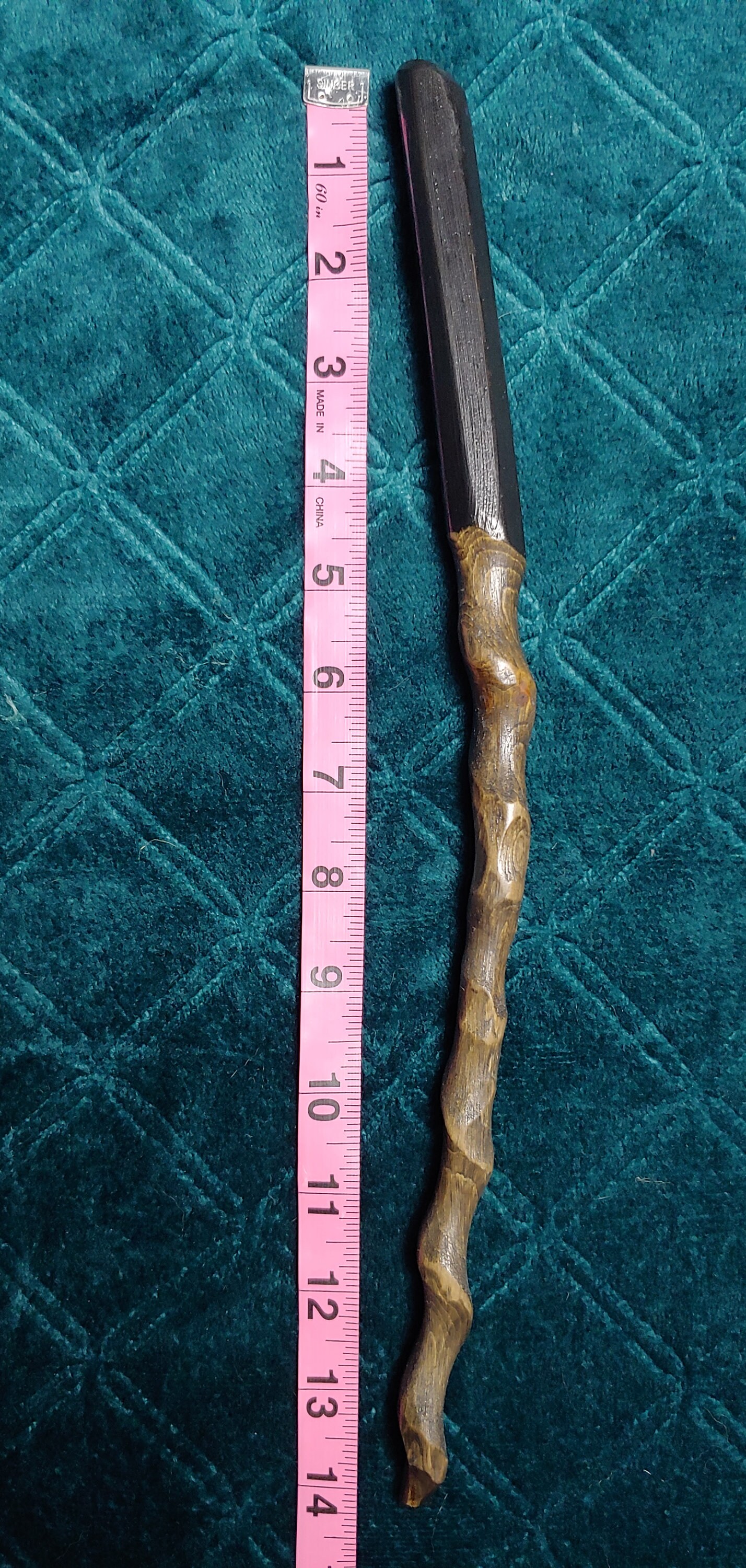 Handcrafted Pine Wizarding Wand 14 1/8" Unicorn Hair Core / Fantasy ...