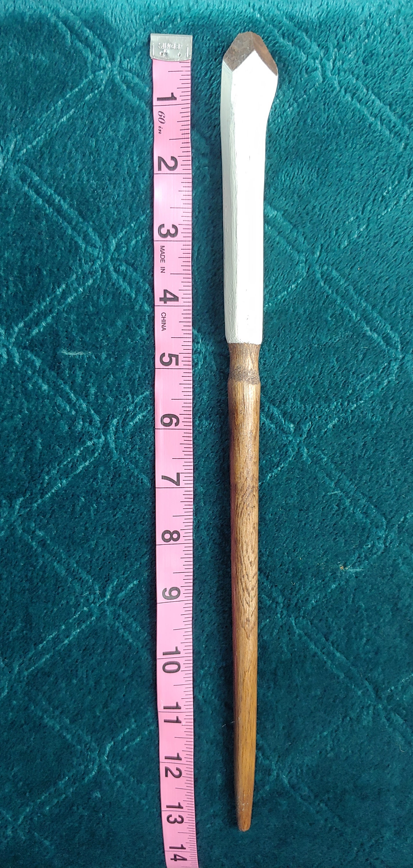 Handcrafted Red Oak Wizarding Wand 13 1/4 Phoenix Feather Core ...