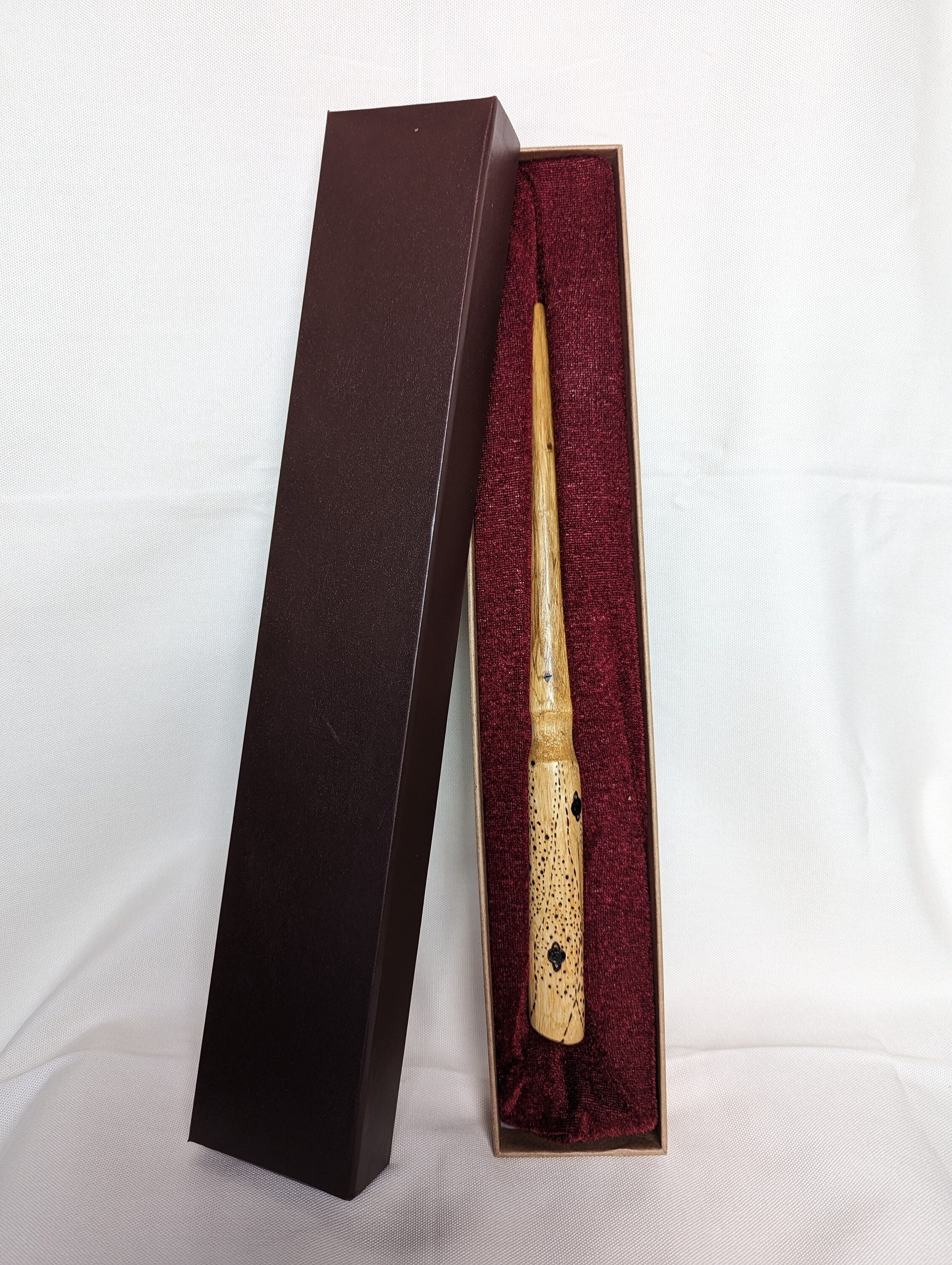 Handcrafted Space Themed Beech Wizarding Wand 12 1/4" Phoenix Core - Etsy