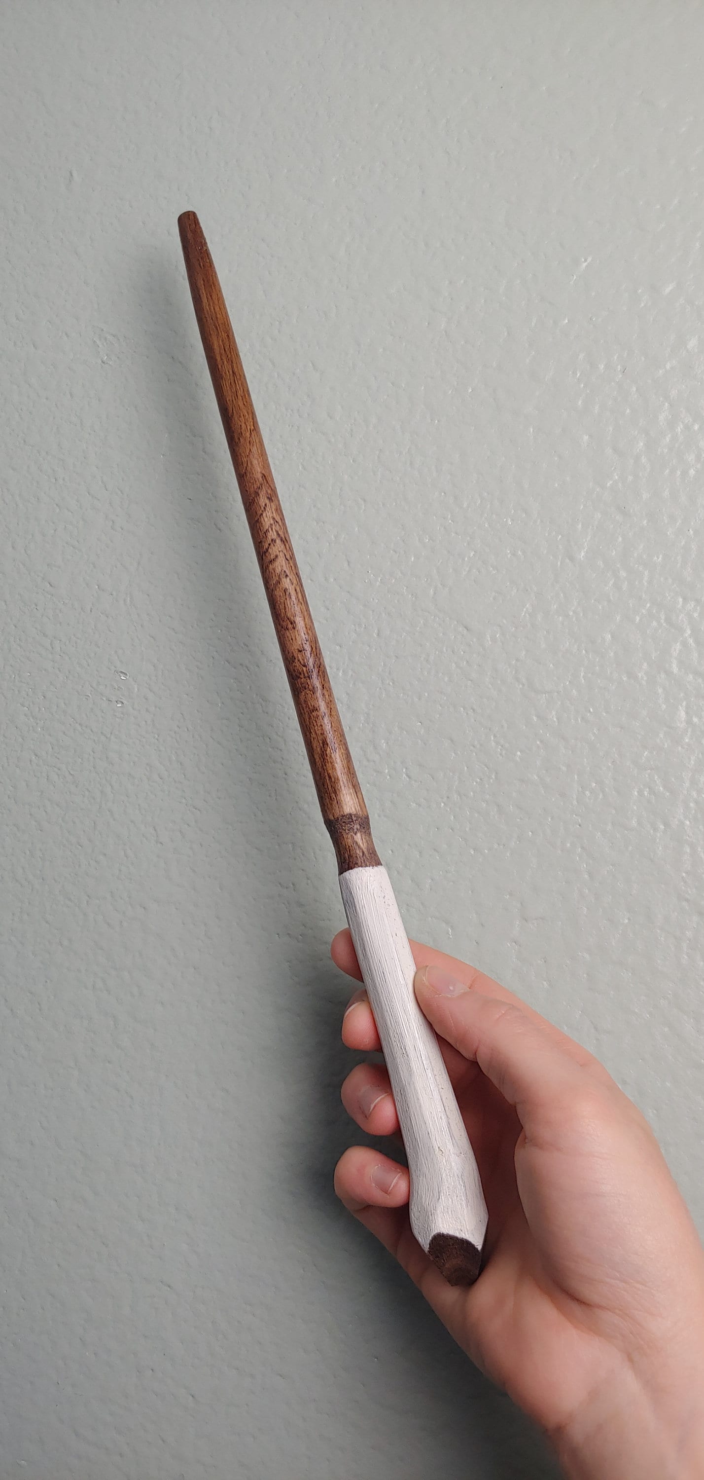 Handcrafted Red Oak Wizarding Wand 13 1/4 Phoenix Feather Core ...