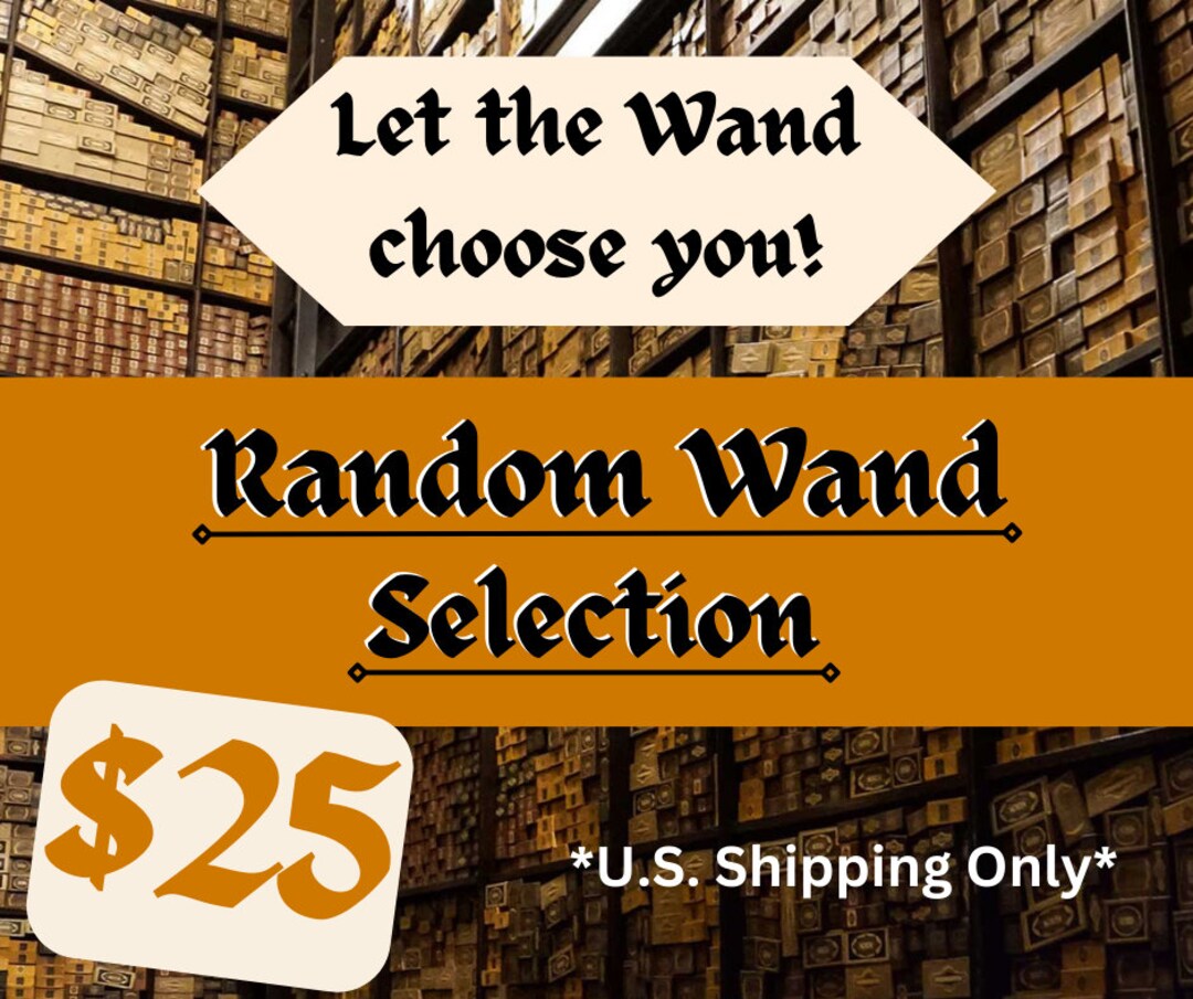 The Wand Chooses the Wizard - Etsy