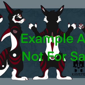 Custom Fursona Design and Existing Character Redesign - Etsy