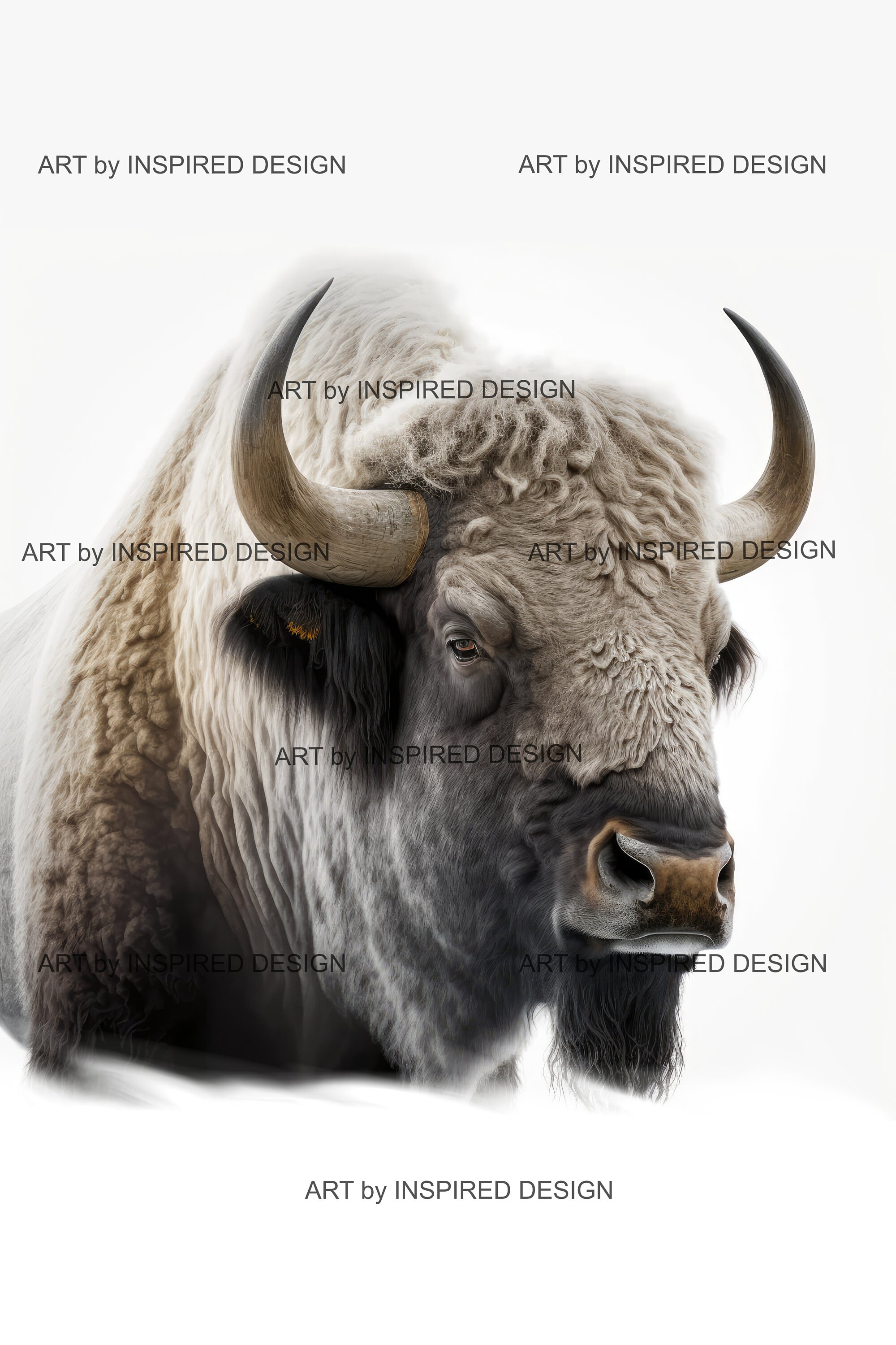 Bison Printable Bison Wall Art Printable Wall Art Digital - Etsy Canada