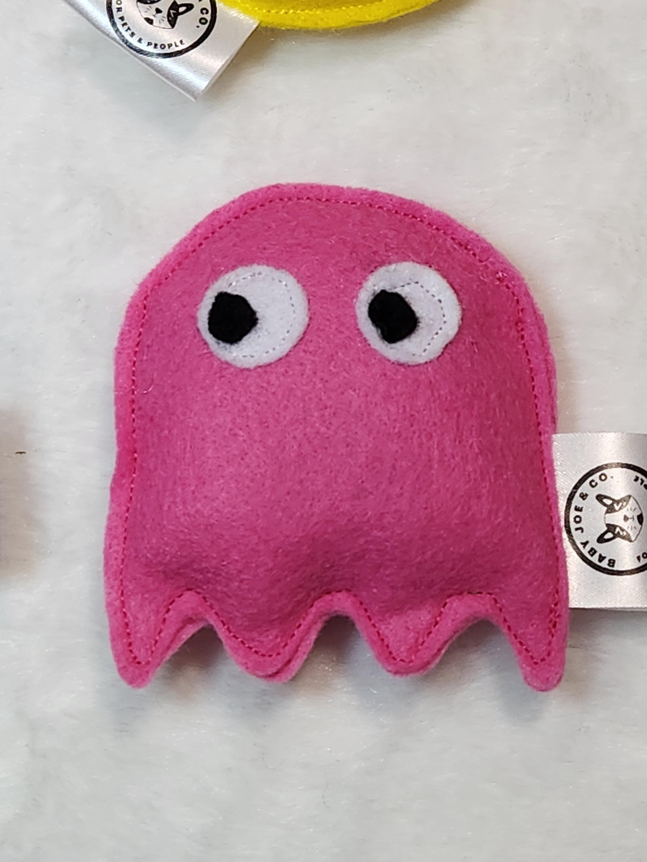 Pac-man - Video Game Felt Cat Toy, Filled With Organic Catnip ...